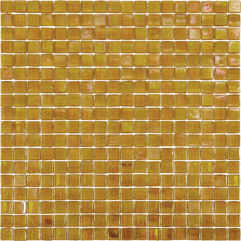 12x12 Gold Beige Glossy Glass Mosaic Tile Gold And Beige Glass Tile
