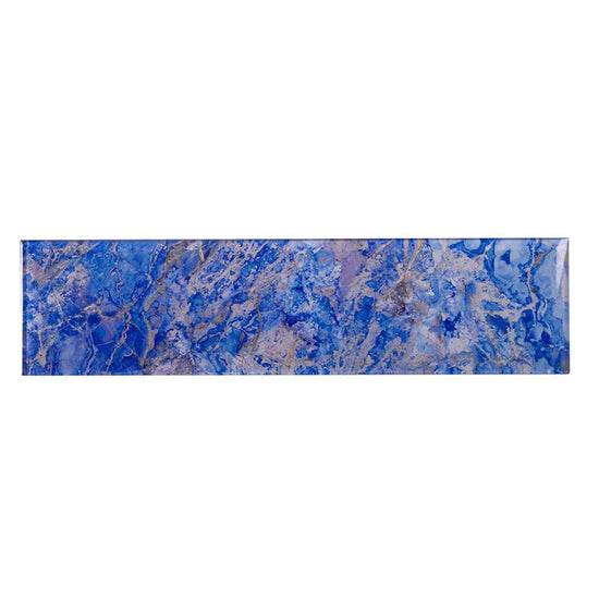 3x12 Cobalt Blue Glossy Glass Subway Tile | Cobalt Blue Glass Tile ...