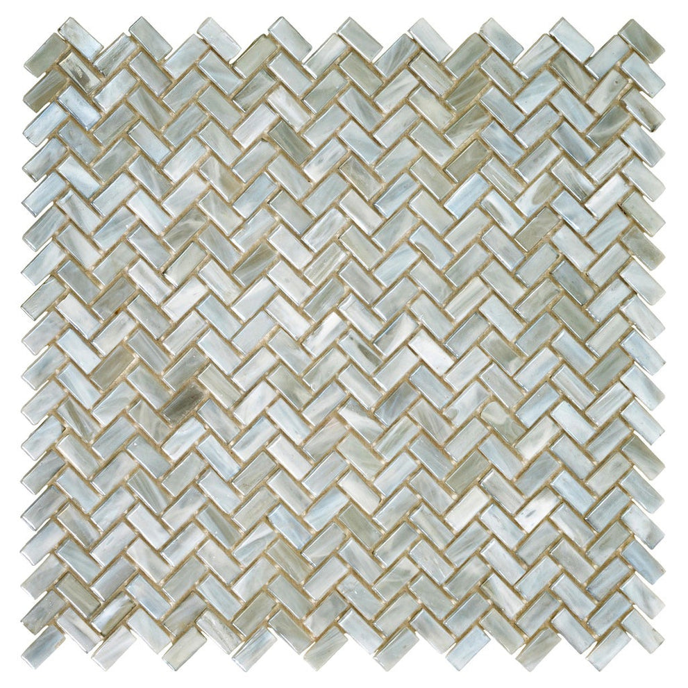 Peel And Stick Glass Tile 1x1 Polished Glass Mosaic Tile - 9.67 Sq Ft ...