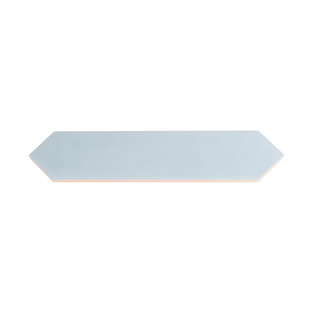 2x10 Piquet Matte Blue Ceramic Picket Tile - Matte Blue Piquet Tile ...
