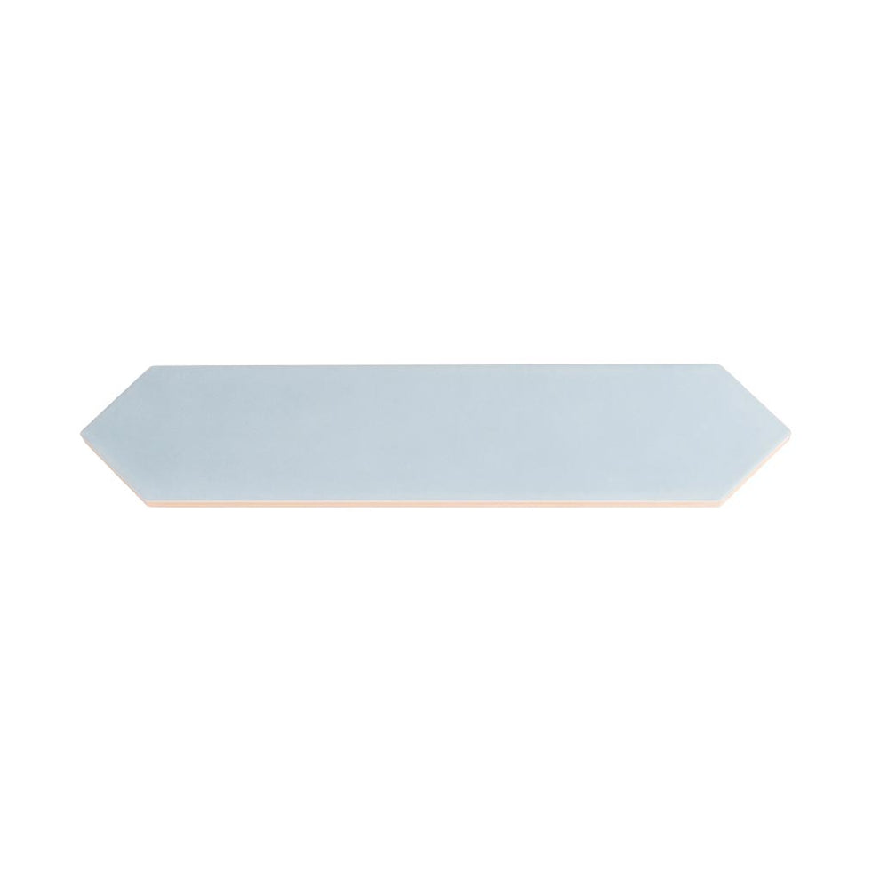 2x10 Piquet Matte Blue Ceramic Picket Tile - Matte Blue Piquet Tile ...
