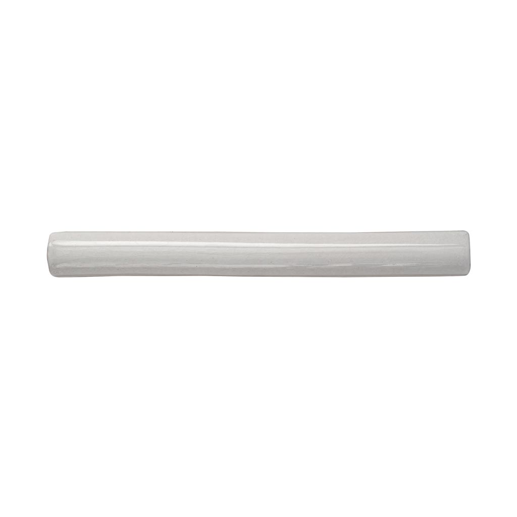 Buy Online 0.6 x 6 White Ceramic Glossy Pencil Liner Tile Trim - White ...