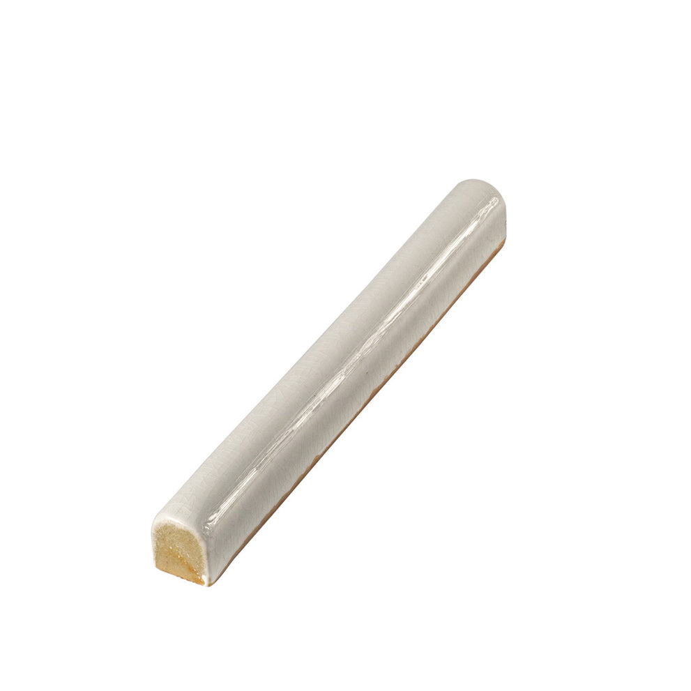 0.6x 6 White Ceramic Pencil Liner Tile for Durable Walls – Apollo Tile