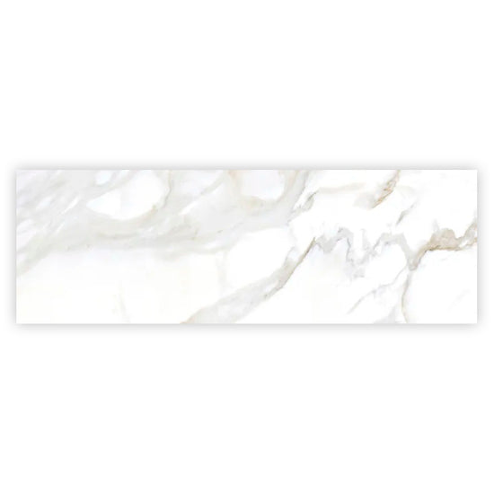 Soft White 16x48 Matte Ceramic Large Format Tile (3 pack, 15.5 sq ft/c ...