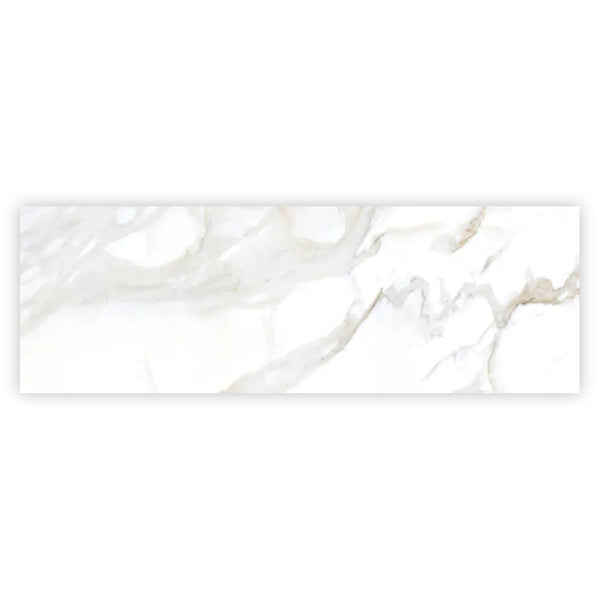 Soft White 16x48 Matte Ceramic Large Format Tile (3 pack, 15.5 sq ft/c ...
