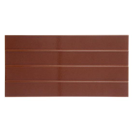 Caramel 2x16 Glossy Ceramic Subway Tile for Elegant Wall Designs ...