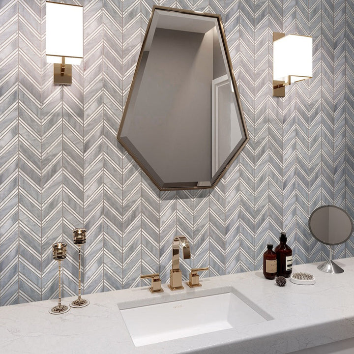 Chevron Tile | Chevron Tile Pattern for Floor, Backsplash & Bathroom ...