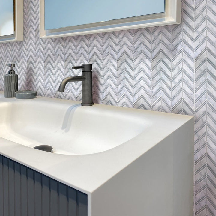 Chevron Tile | Chevron Tile Pattern for Floor, Backsplash & Bathroom ...