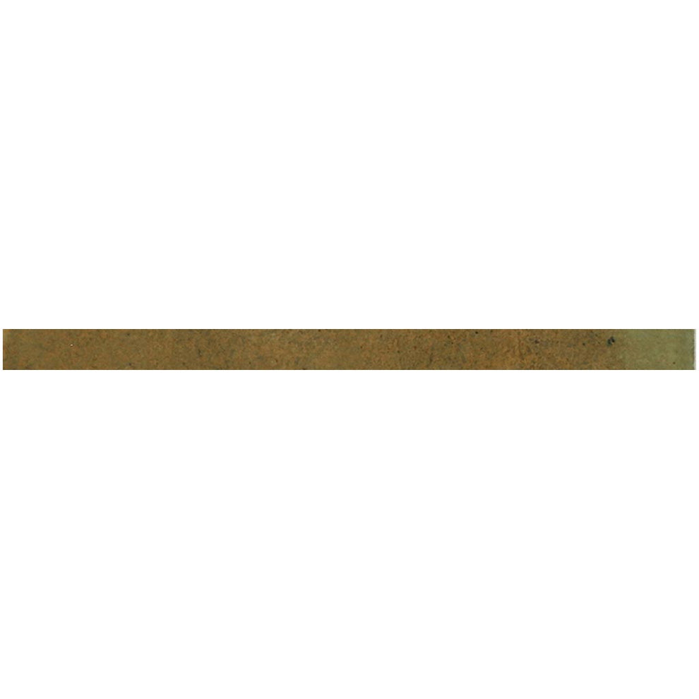 Olive Green 1x8 Glossy Ceramic Pencil Tile Trim for Accent Edges ...