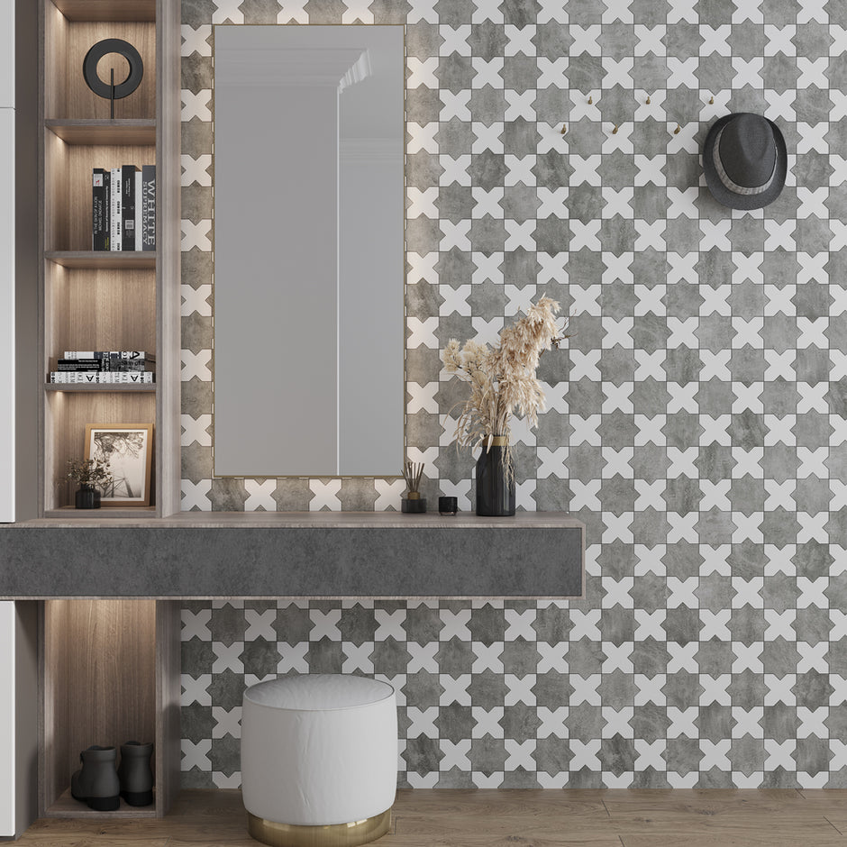Star and Cross Tile | Iconic Patterns For Floor and Bathroom – Apollo Tile