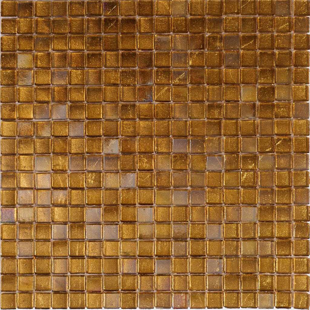 12x12 Towny Brown Glossy Glass Mosaic Tile - Brown Glass Tile- Brown ...