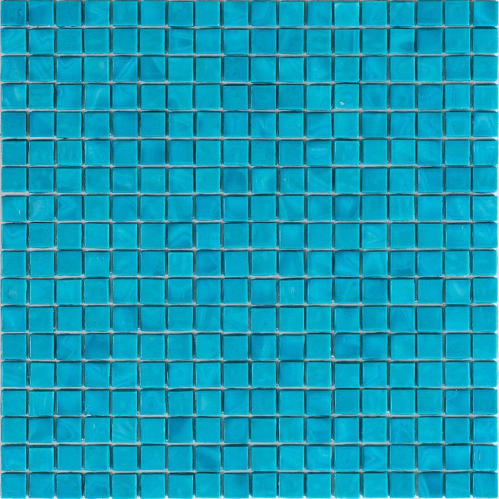 12x12 Dark Blue And Green Glossy Glass Mosaic Tile Dark Blue And