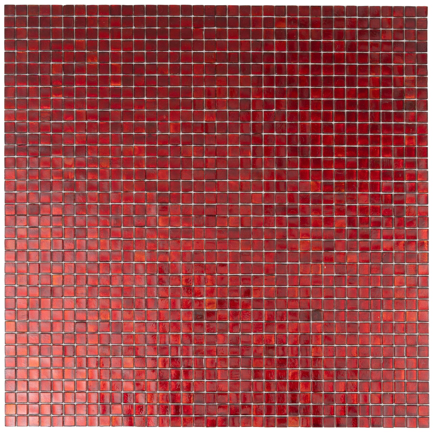 12x12 Ruby Red Glossy Glass Mosaic Tile | Ruby Red Glass Tile | Ruby ...
