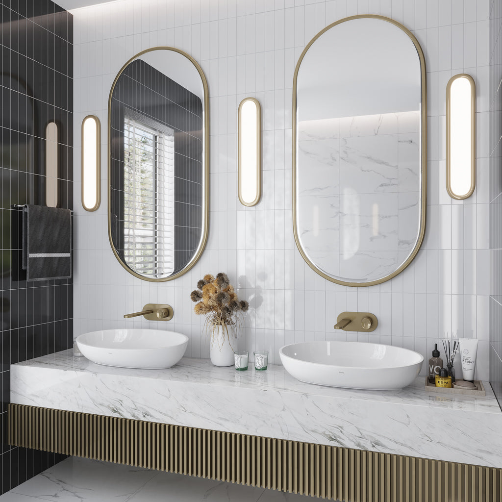 2x8 Arte Glossy White Ceramic Subway Tile - Glossy White Ceramic Tile ...