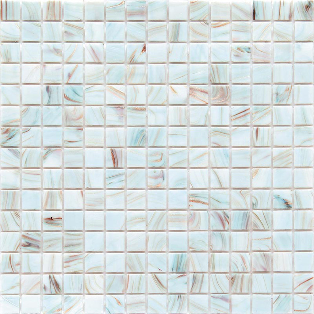 12x12 Pastel Blue Glossy Glass Mosaic Tile | Pastel Blue Glass Tile ...
