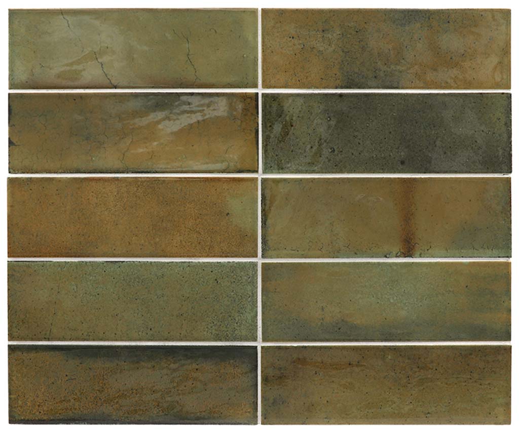 Olive Green 2.5x8 Glossy Subway Tile for Quality Wall Applications ...