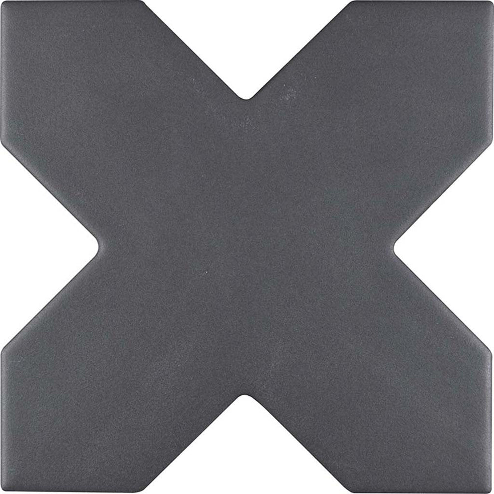 Black Matte Cross Ceramic Tile to Spice Up Your Walls & Backsplashes ...